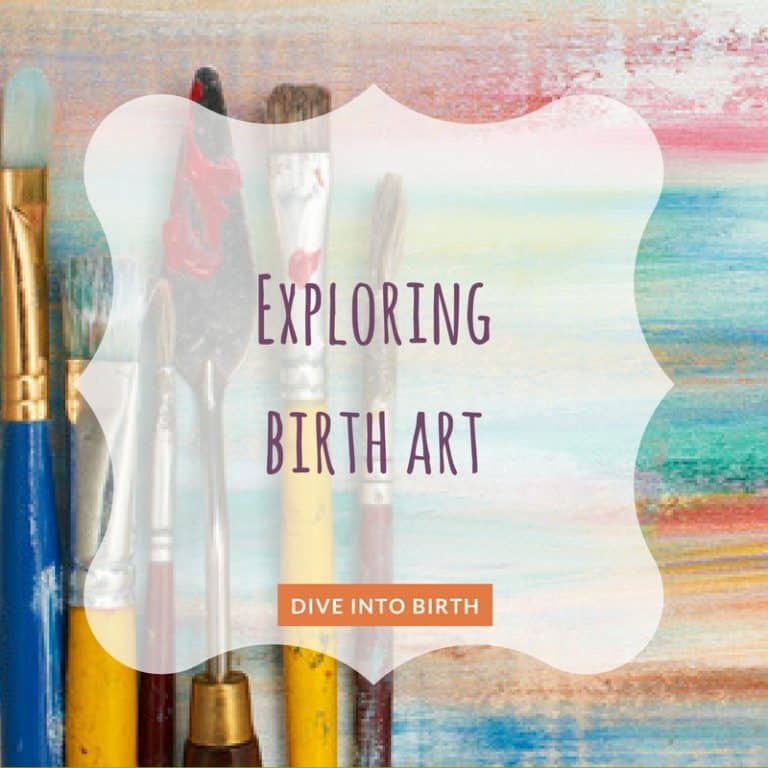 Using Birth Art to Prepare for Childbirth | Dive into Birth